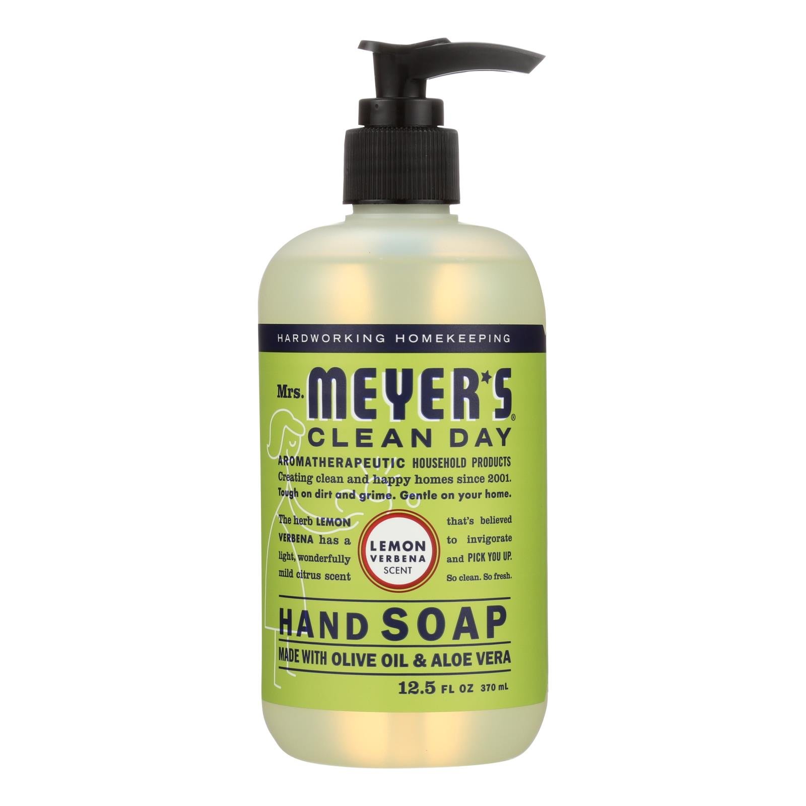 Mrs Meyers Clean Day Liquid Hand Soap Lemon Verbena Case Of 6